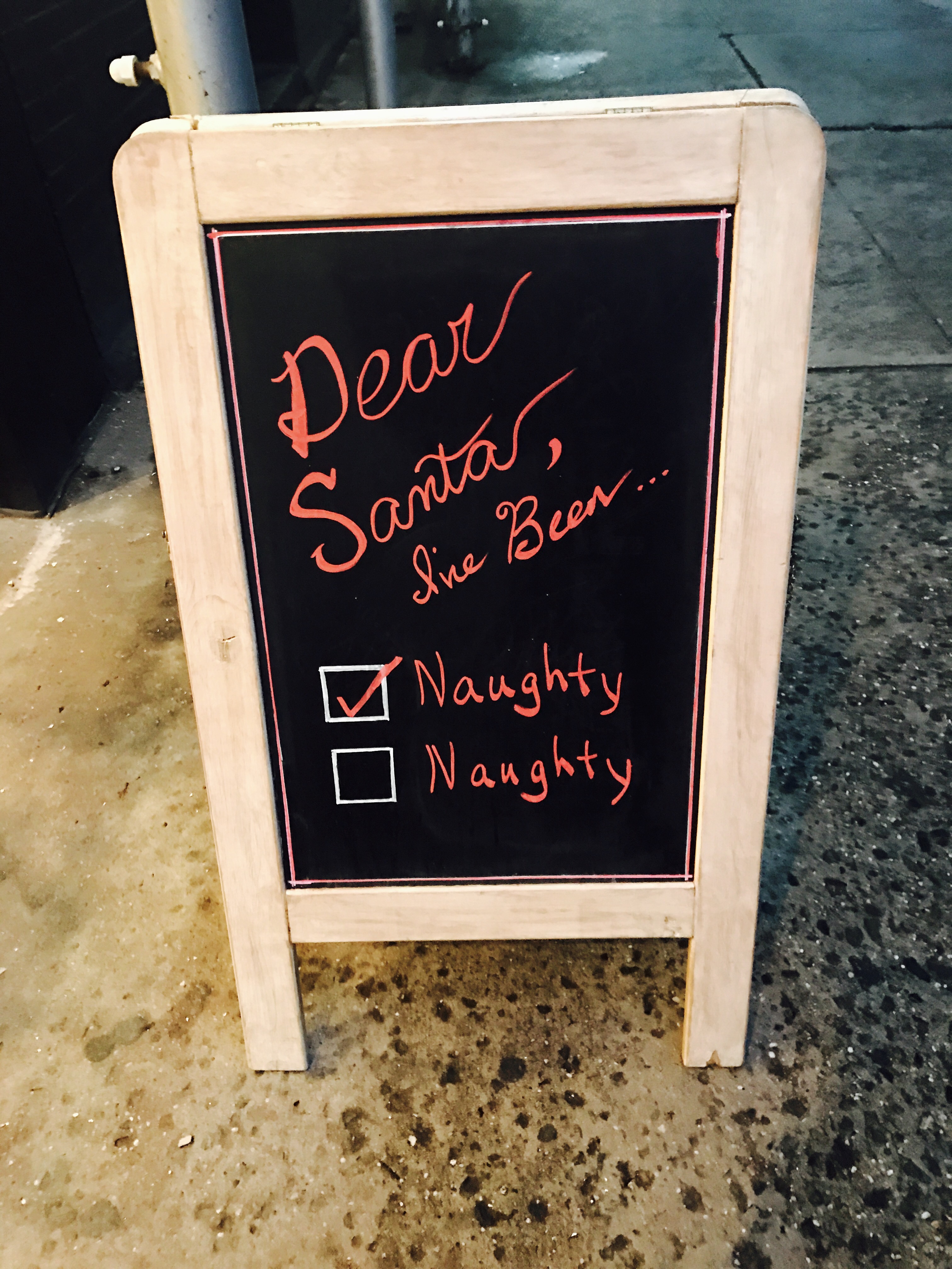Chalkboard Art: Santa – The Epicurious Texan